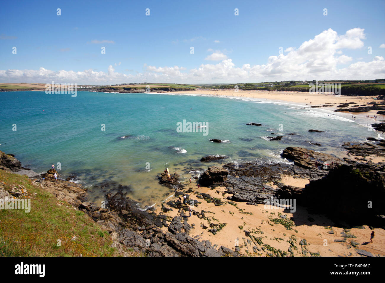 Crantock bay hi-res stock photography and images - Alamy