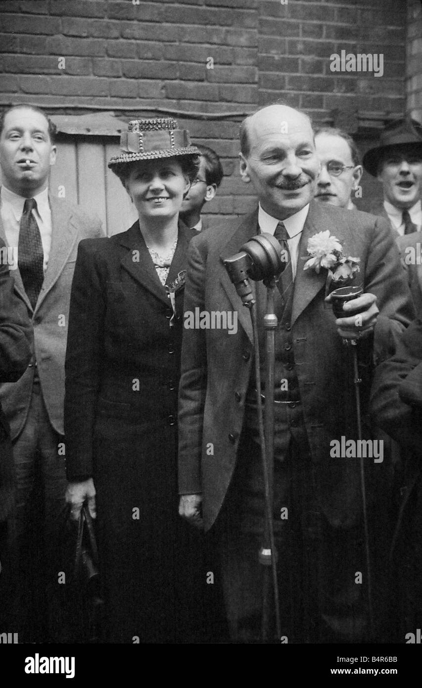 Clement attlee hi-res stock photography and images - Alamy