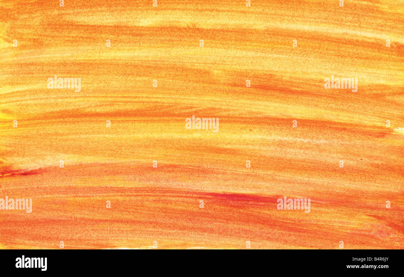 Hand painted orange gradient background Stock Photo - Alamy
