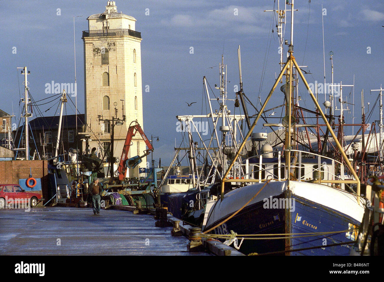 The low light lighthouse in North Shields Stock Photo - Alamy