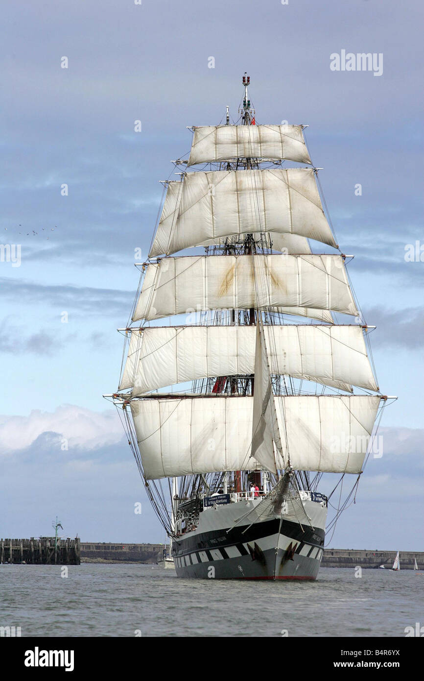 Tall ships Race July 2005 The Tall Ship s Youth Trust ship The Prince ...