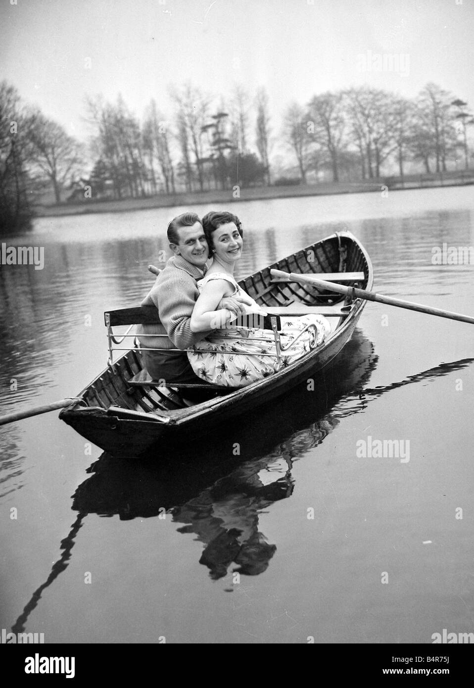 Rowing Black And White