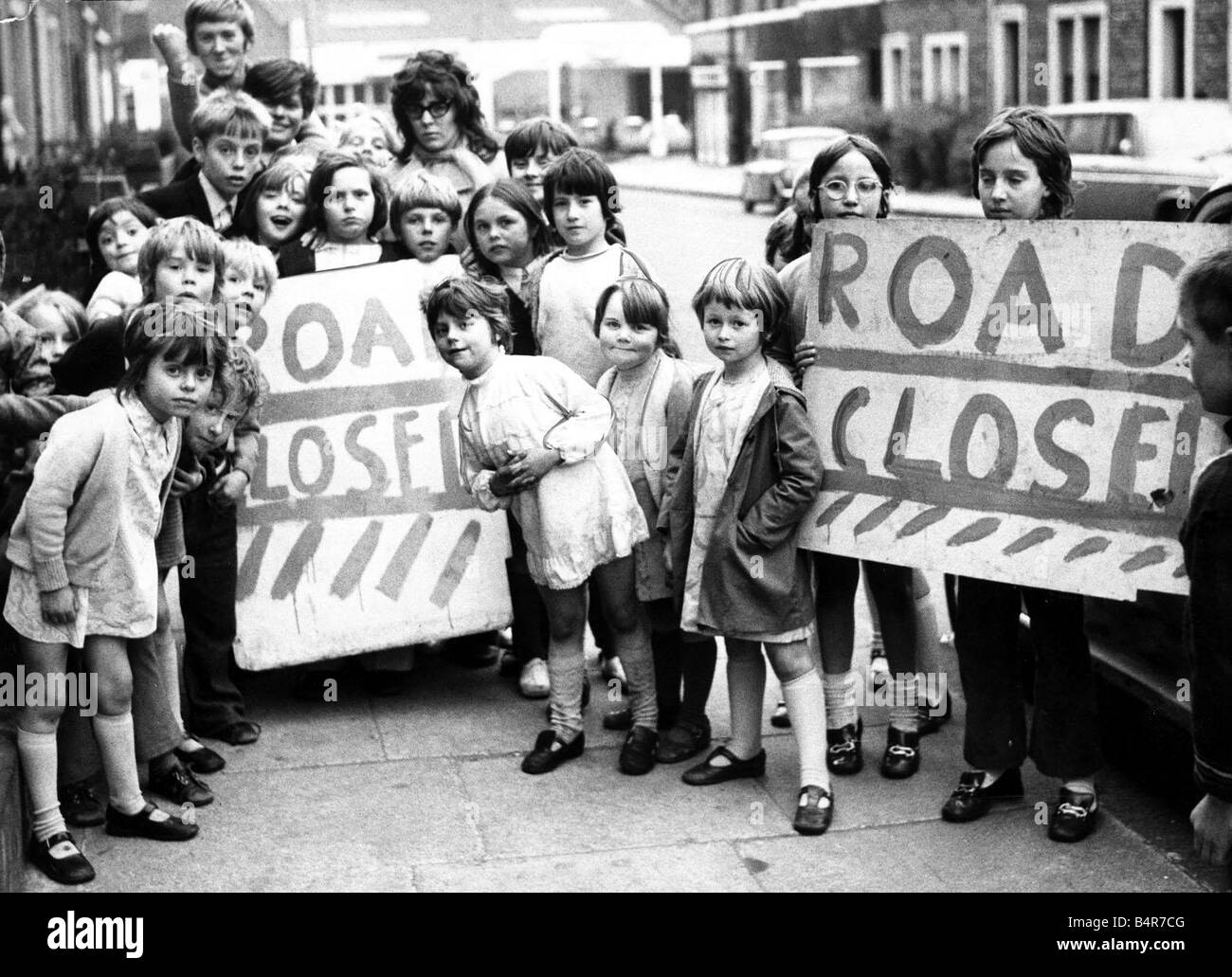 Human barricade Black and White Stock Photos & Images - Alamy
