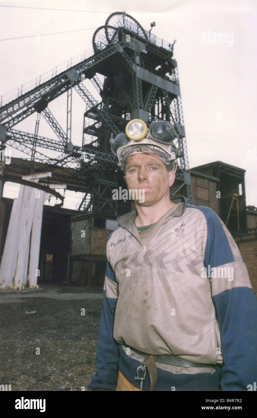 Miner Wilfey Moralee who was the last man off the shift at Vane Tempest ...