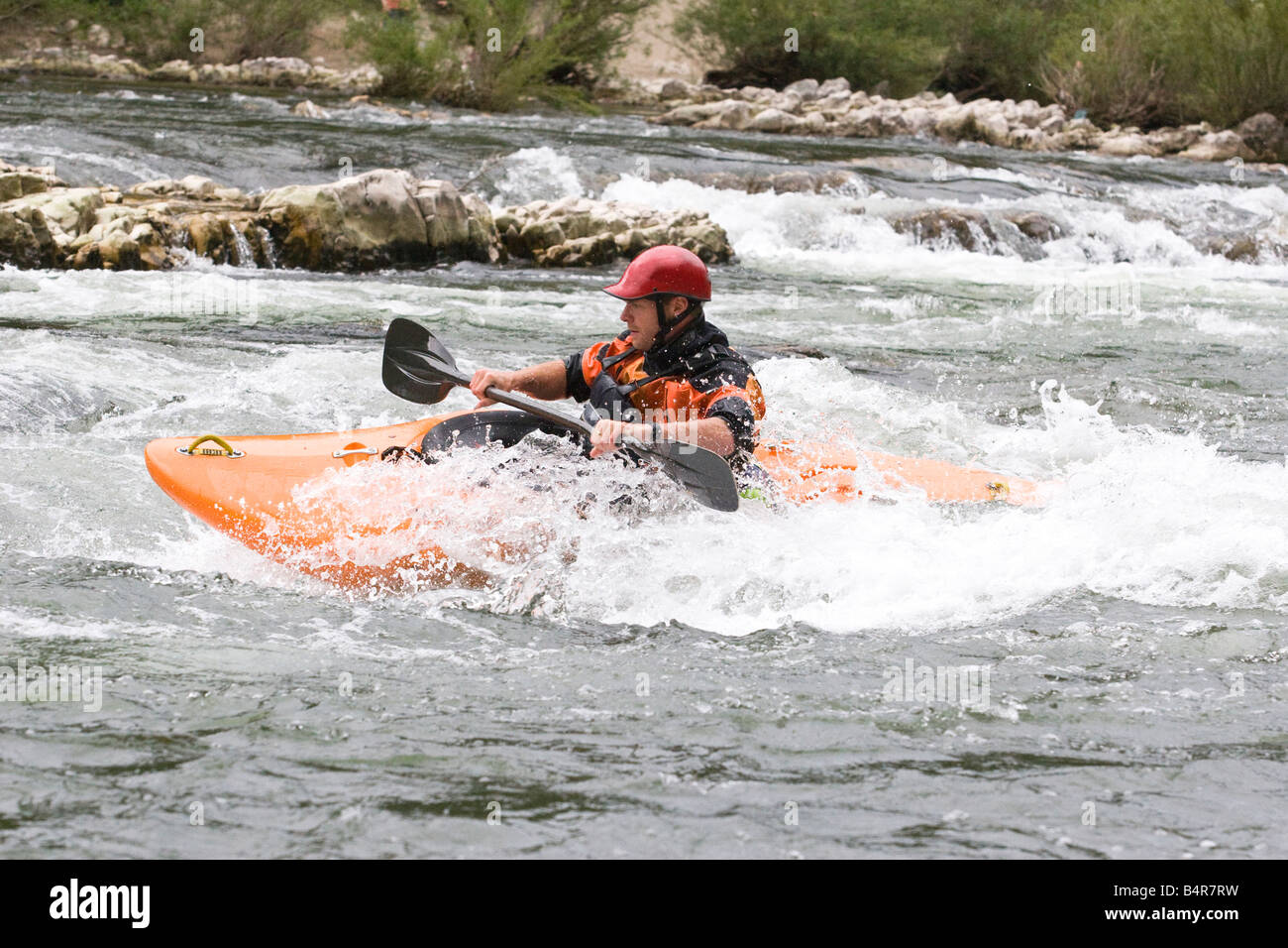 Whitewater canoe hi-res stock photography and images - Alamy