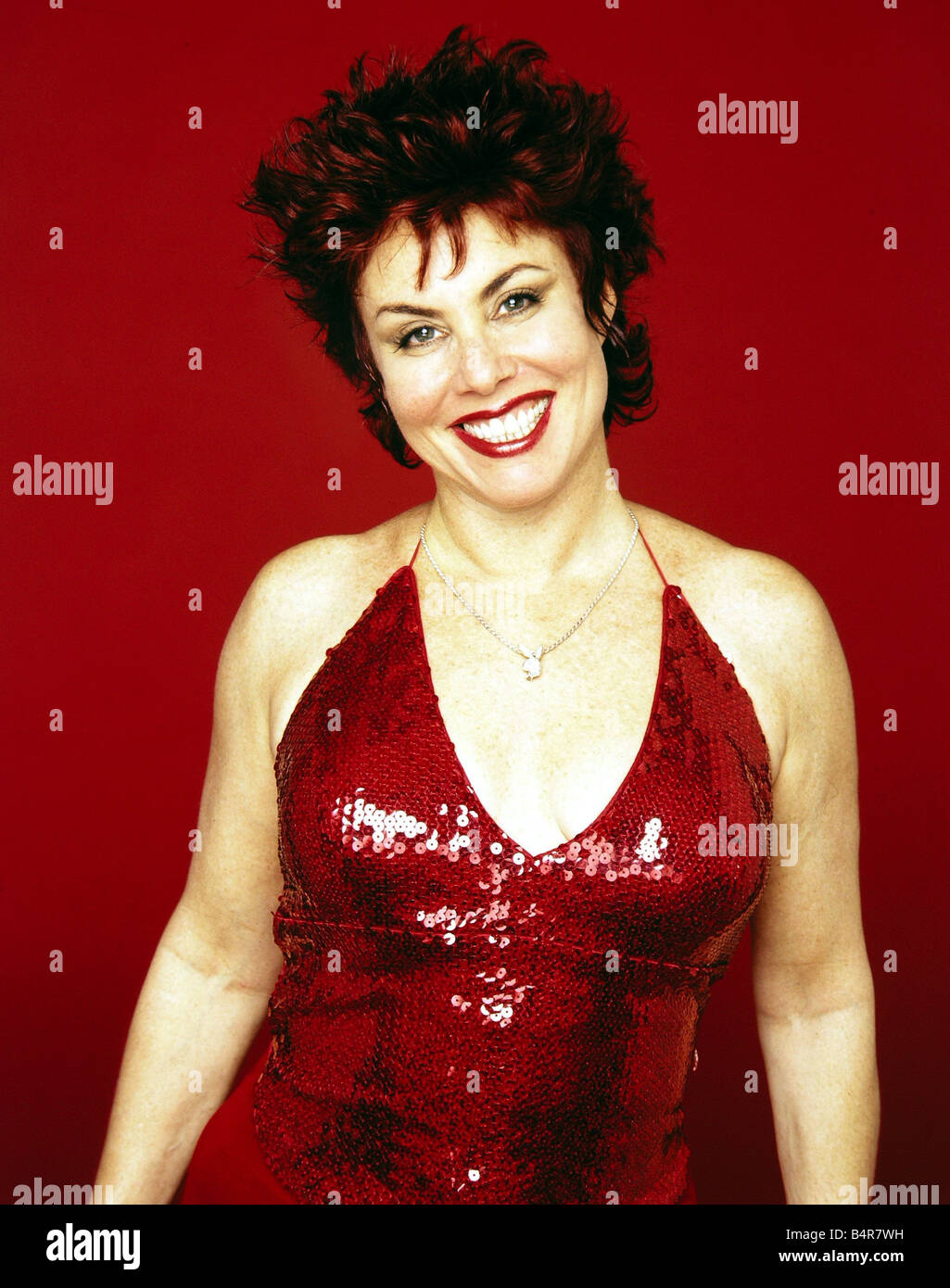 Ruby Wax TV Presenter December 2001 Stock Photo - Alamy