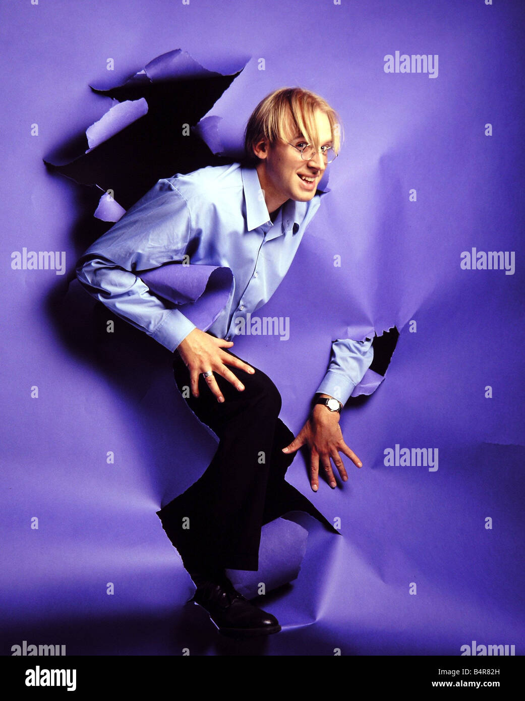 Comedian tim vine december 2001 hi-res stock photography and images - Alamy