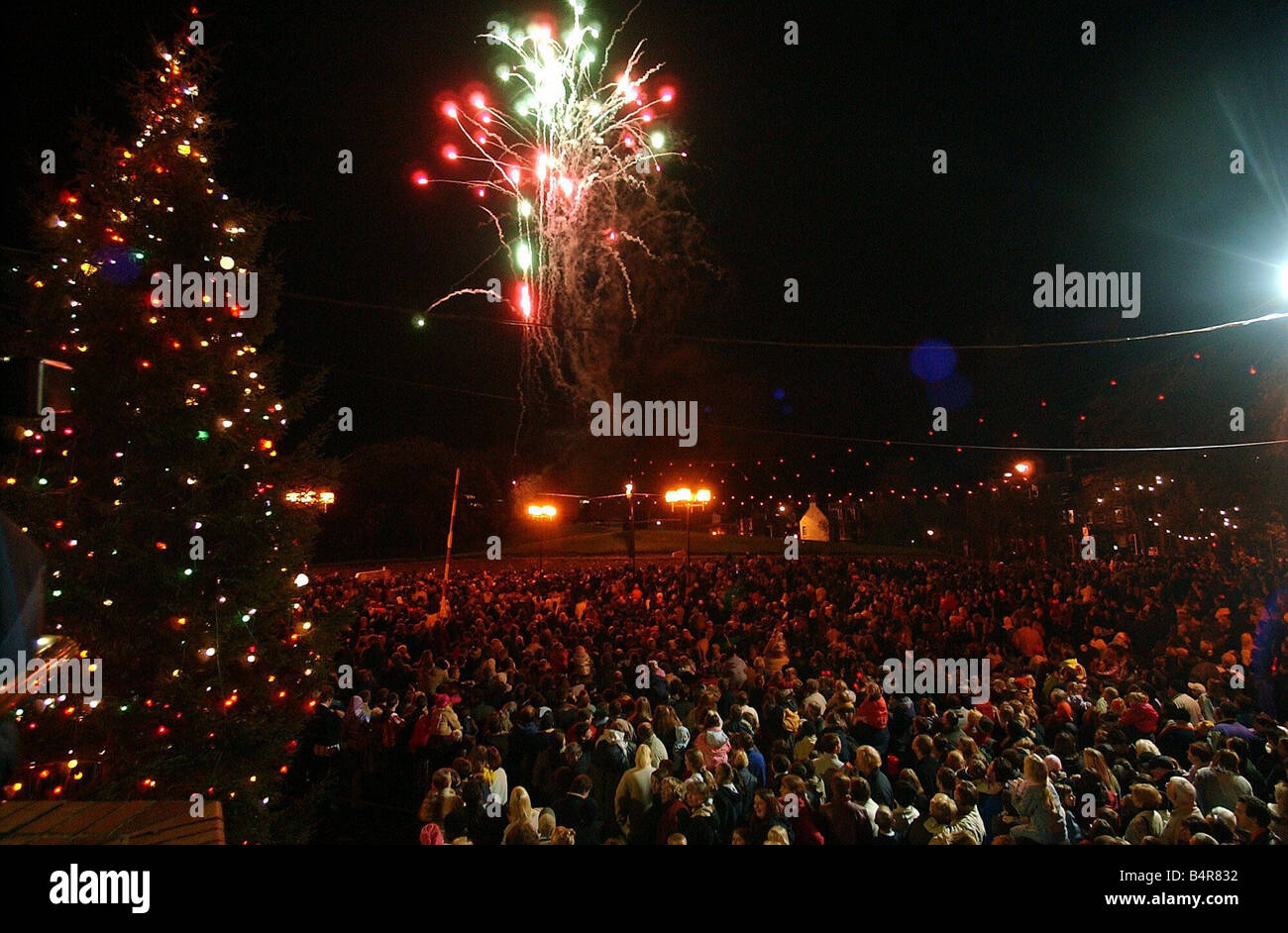 Sunderland Christmas lights Stock Photo - Alamy