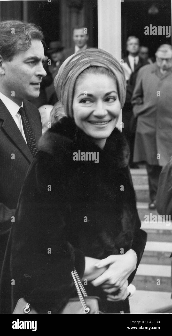Maria callas onassis hi-res stock photography and images - Alamy