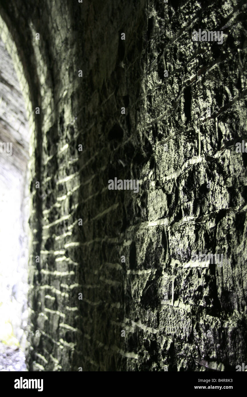 detail of dark damp wet stone wall in alley way Stock Photo - Alamy