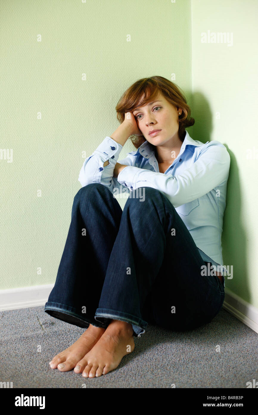 Sitting mournfully High Resolution Stock Photography and Images - Alamy