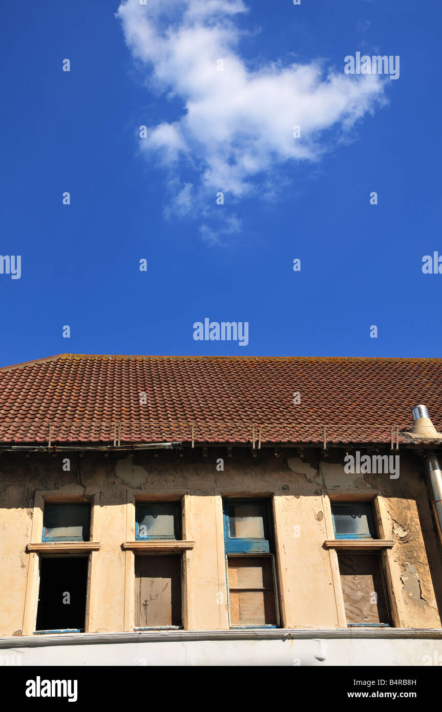 Architecture close up of the Medina House located on the Hove seafront ...
