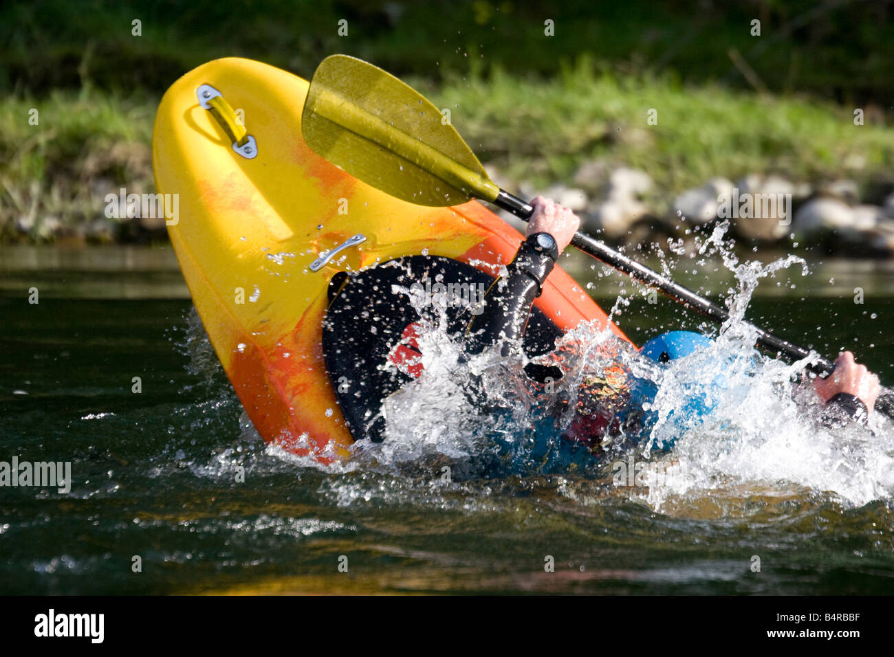 Whitewater canoe hi-res stock photography and images - Alamy