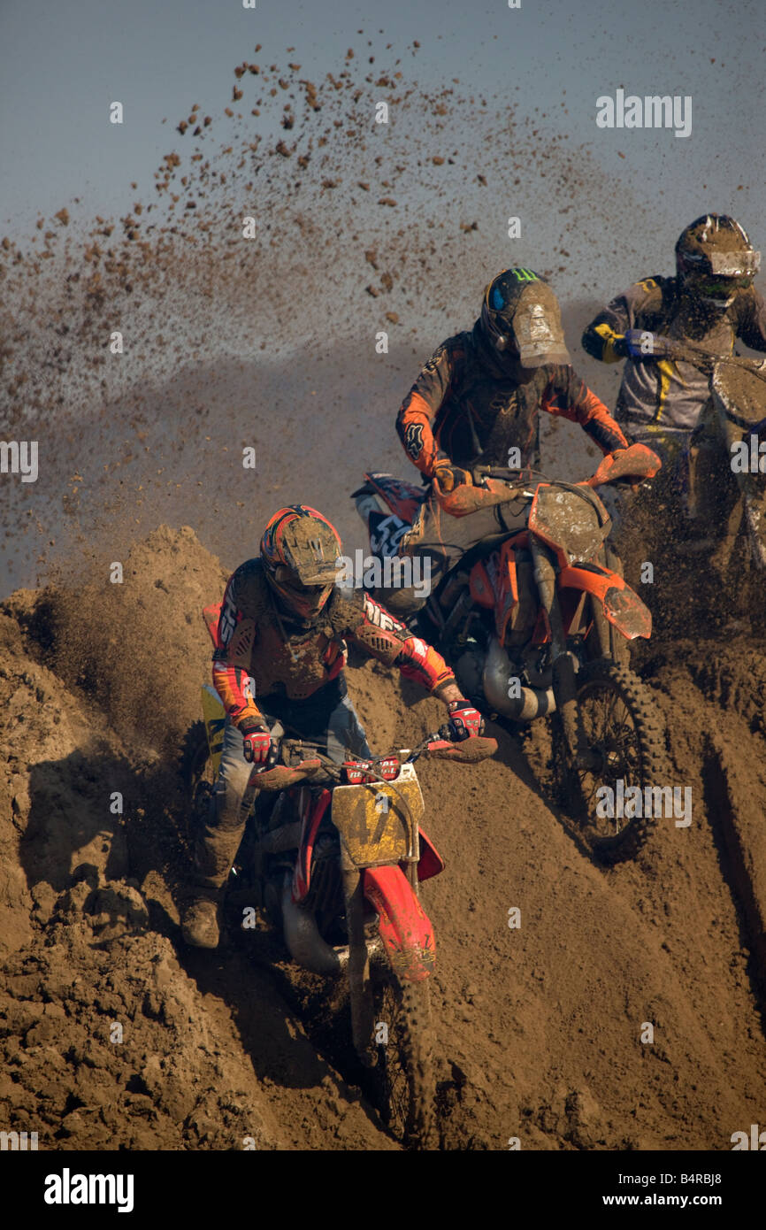 sand spray during race Stock Photo - Alamy