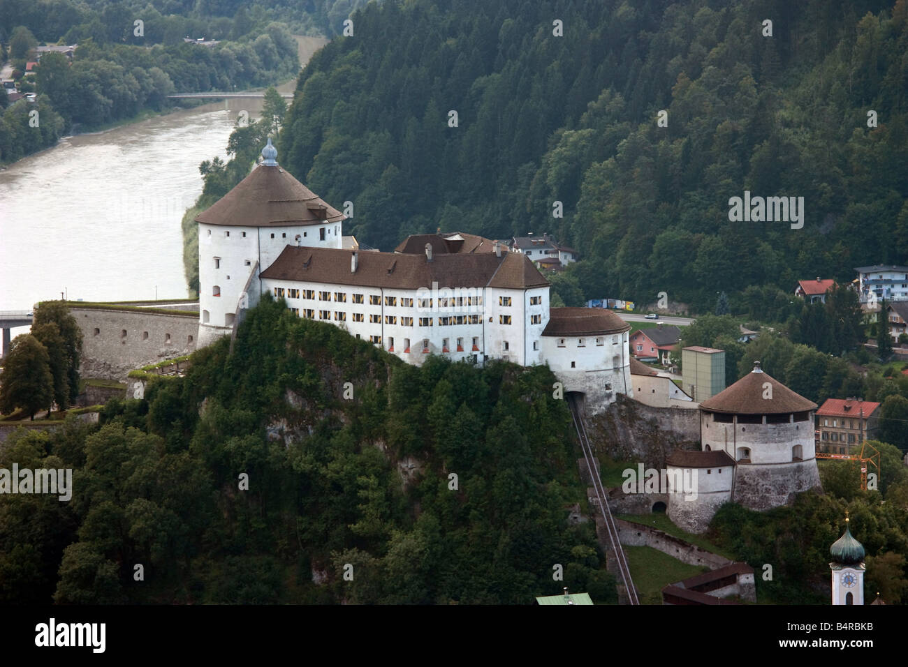 Festung Kufstein fortress Stock Photo - Alamy