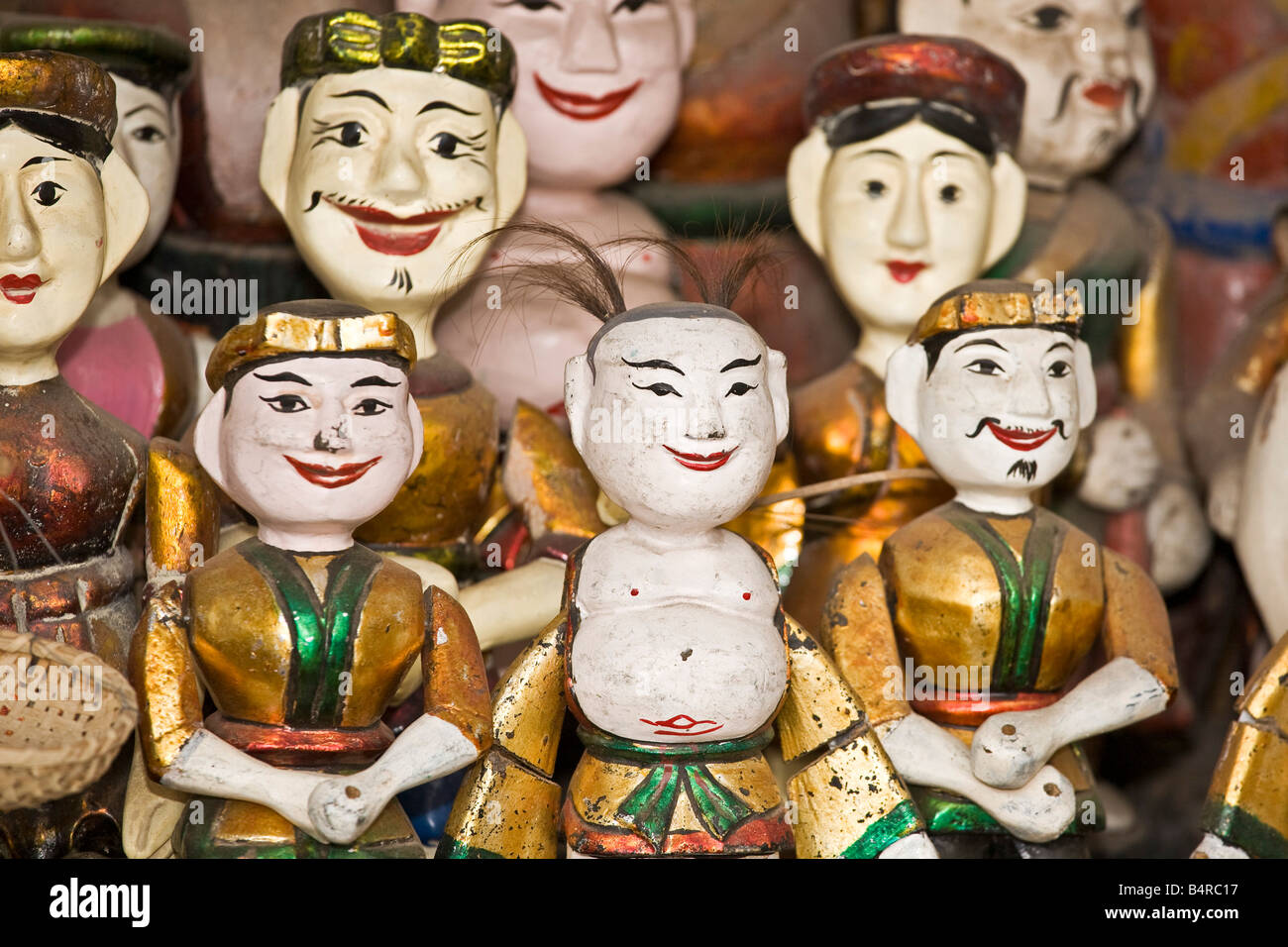 Water puppets Hanoi Vietnam Stock Photo - Alamy