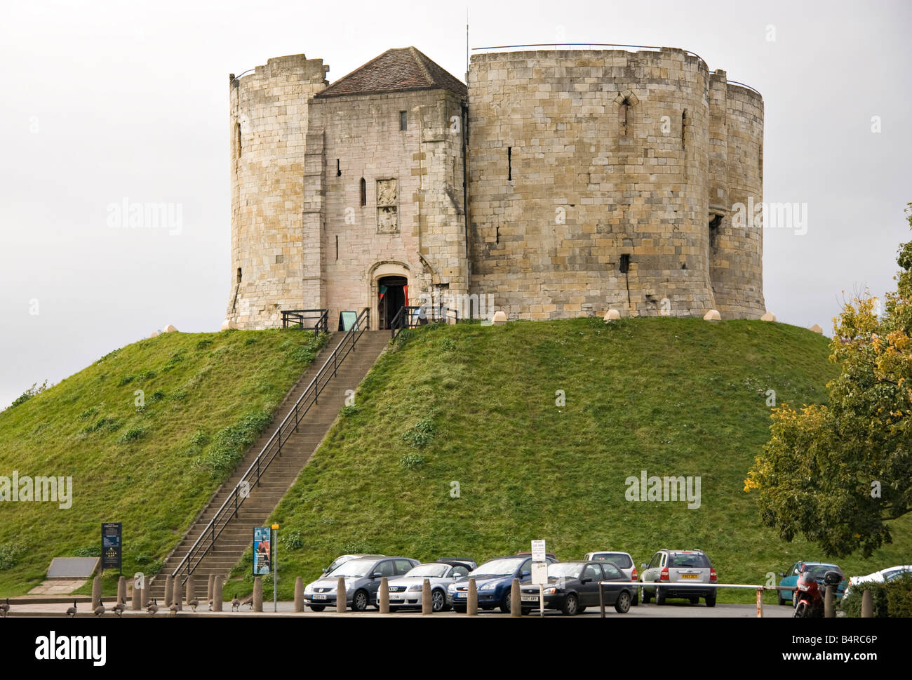 York Castle / Clifford's Tower Stock Photo - Alamy