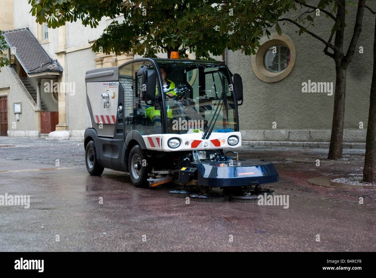 Motorized Street Sweeper High Resolution Stock Photography and Images ...