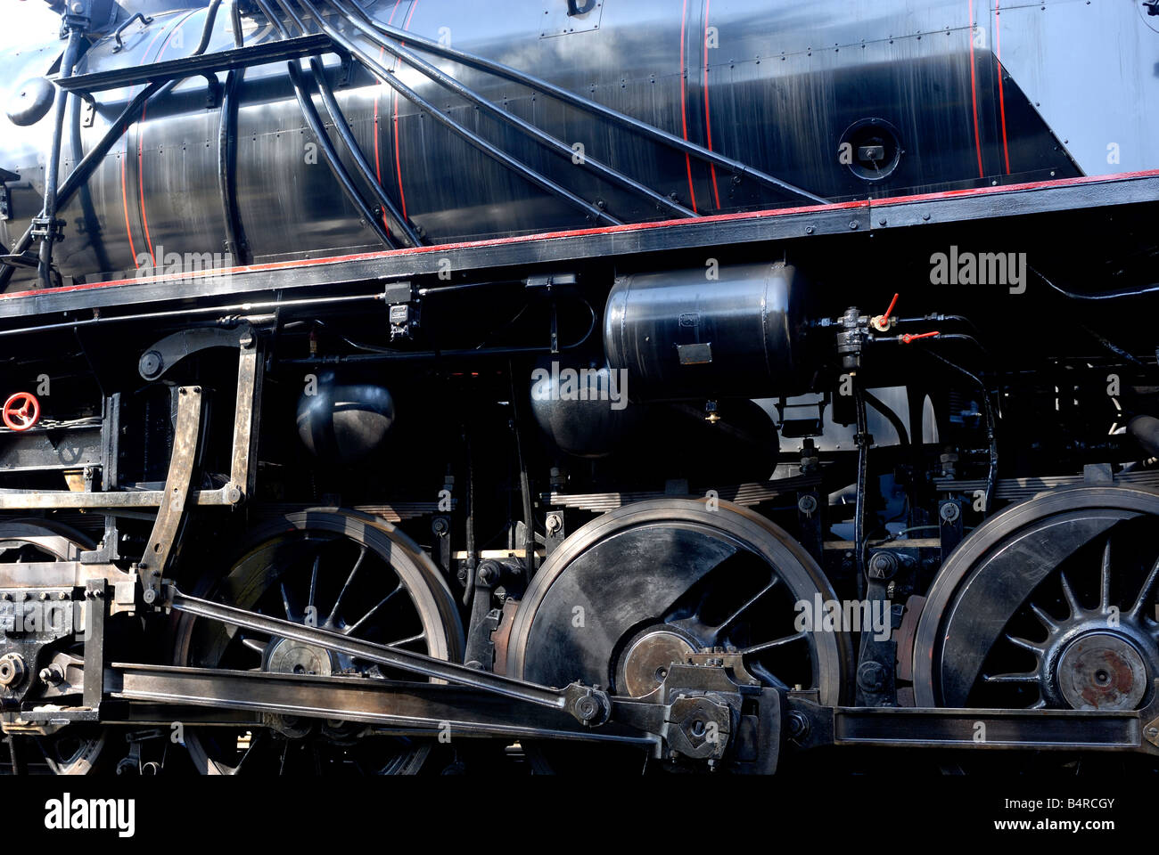 Steam Locomotive close up Stock Photo - Alamy