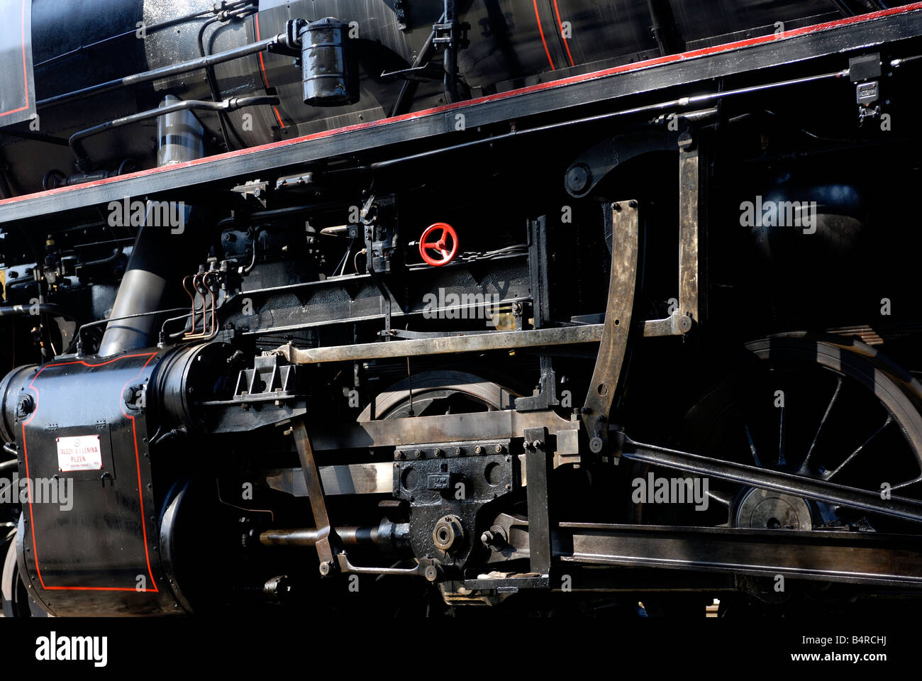 Steam Locomotive close up Stock Photo - Alamy