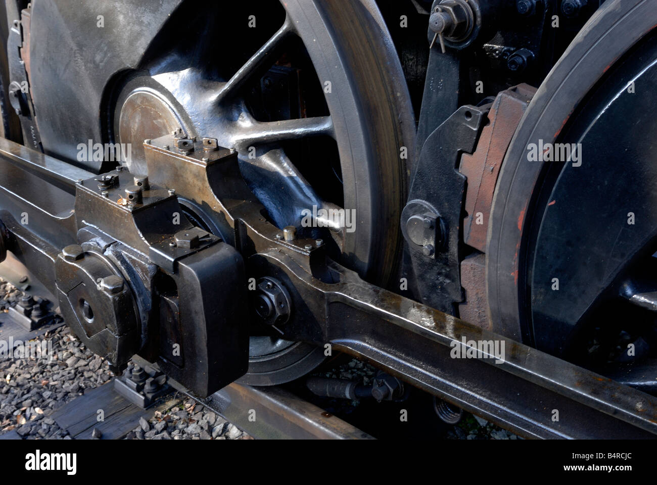 Steam Locomotive close up Stock Photo - Alamy