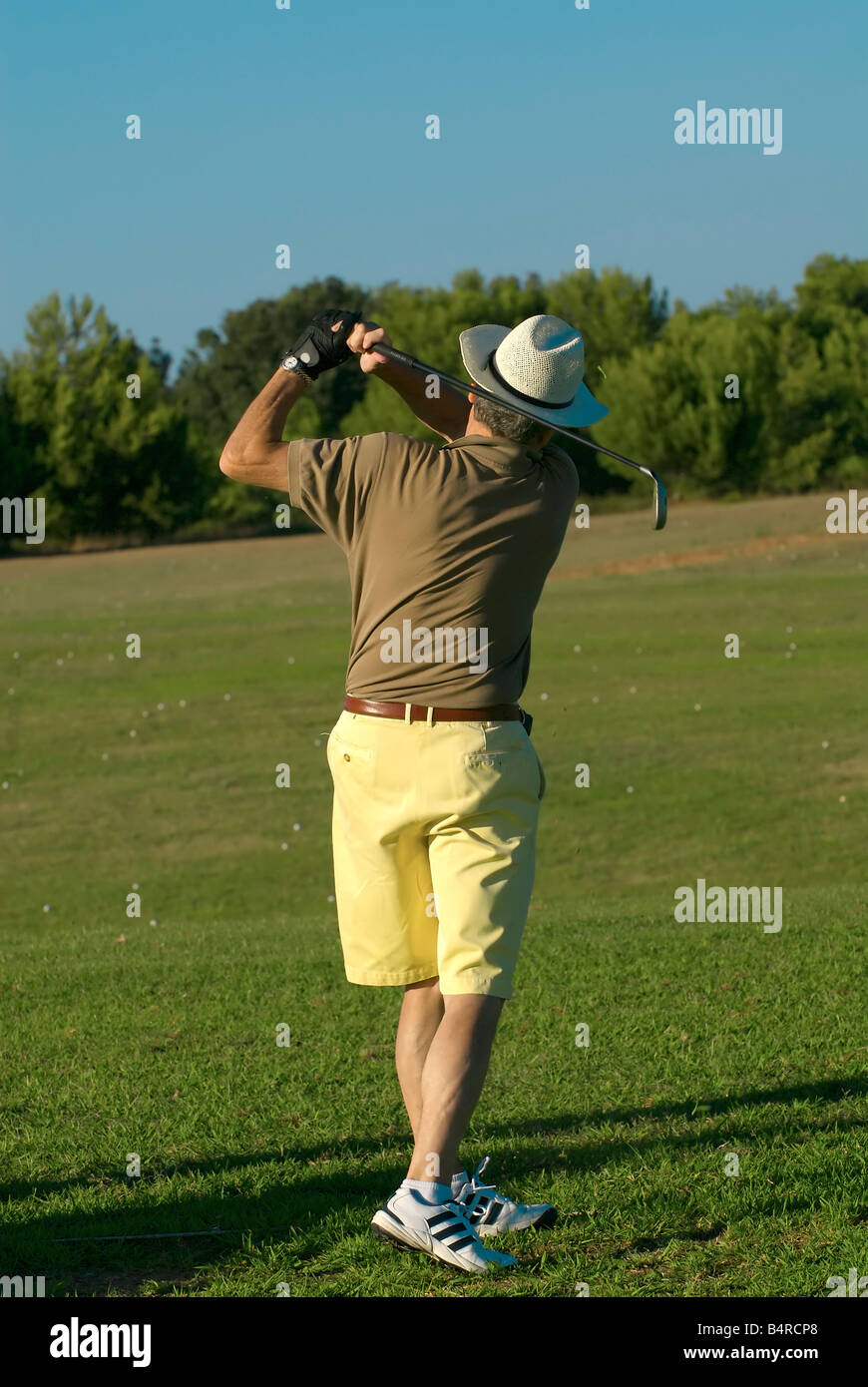 Sport athlete golf golfer man male hi-res stock photography and images ...