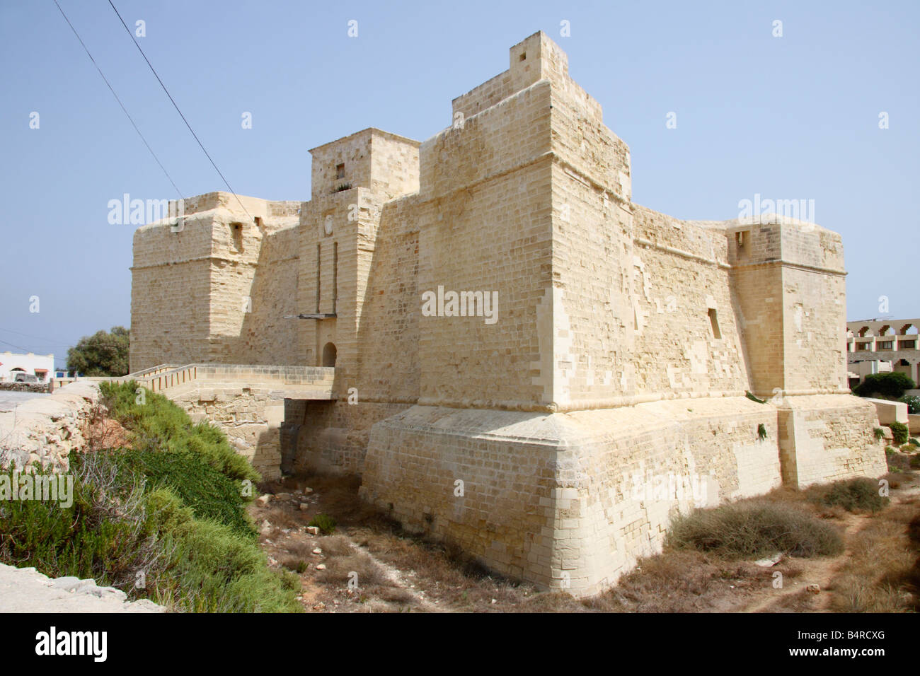St Thomas Fort, Marsaskala, Malta Stock Photo - Alamy