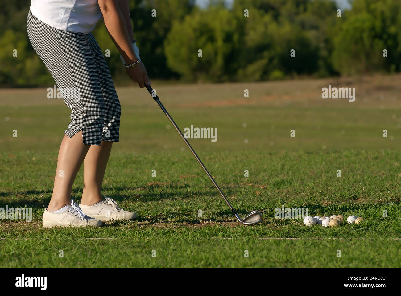 Girl golfer hi-res stock photography and images - Alamy