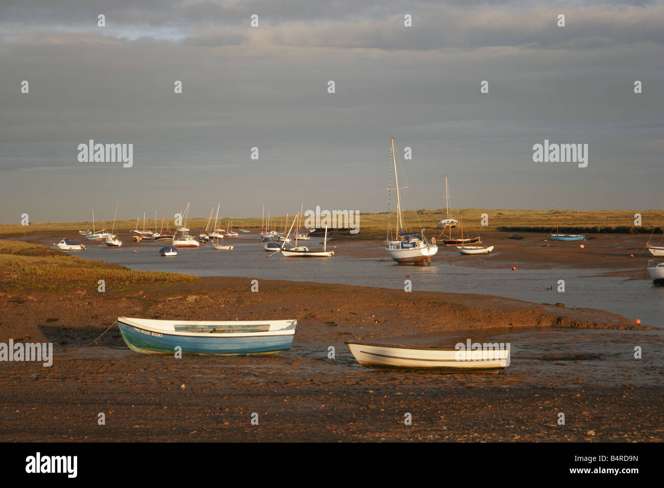 Brancaster Staithe North Norfolk England East Anglia Stock Photo - Alamy