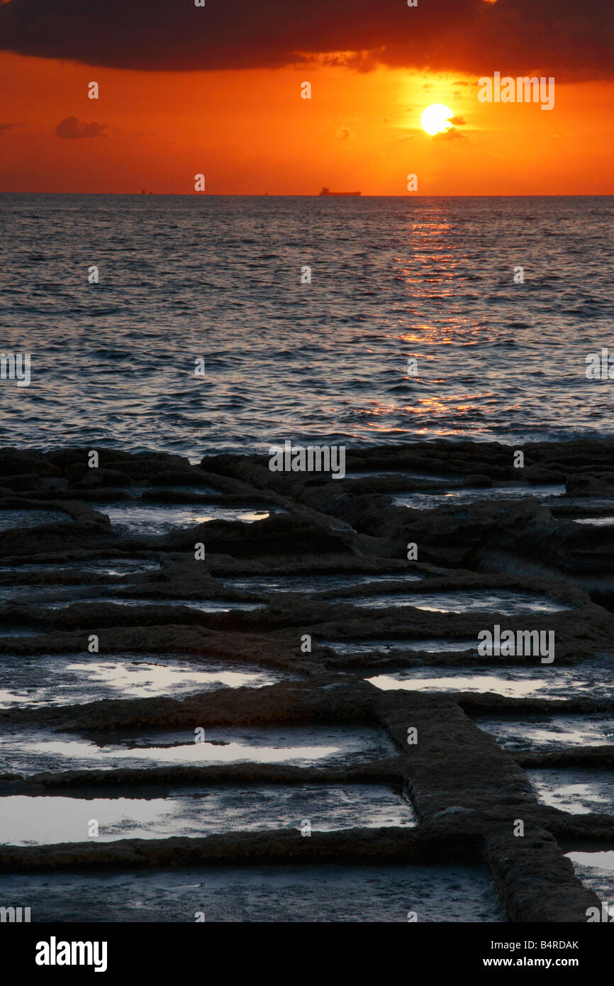 Salt pans marsascala marsaskala hi-res stock photography and images - Alamy