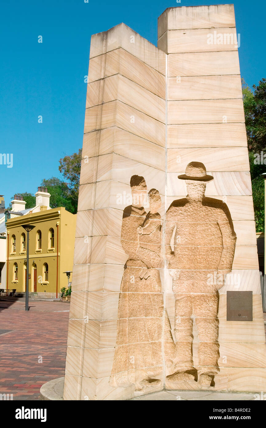 THE ROCK DISTRICT SYDNEY NEW SOUTH WALES AUSTRALIA Stock Photo - Alamy