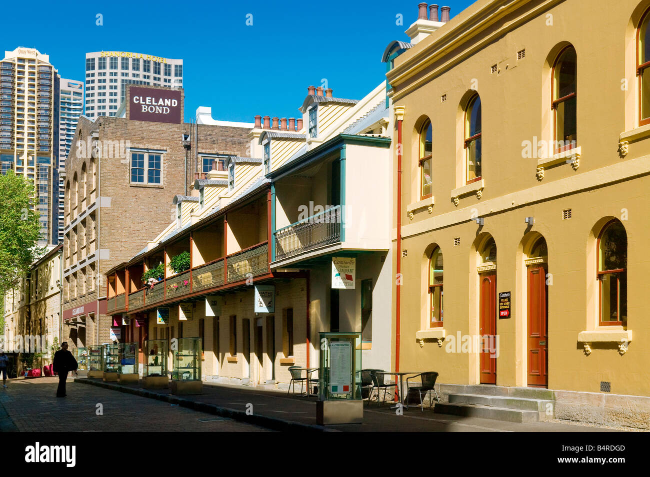 THE ROCK DISTRICT SYDNEY NEW SOUTH WALES AUSTRALIA Stock Photo - Alamy