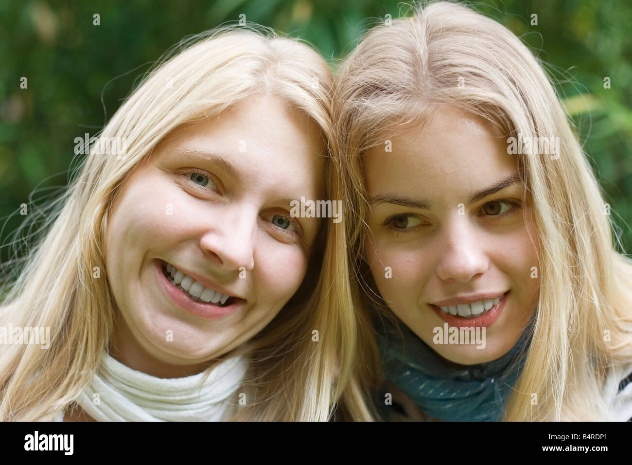 two young women - best friends Stock Photo - Alamy