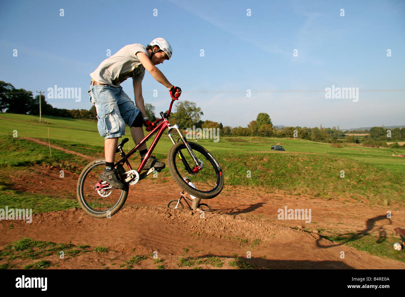 Bmx racing jump hi-res stock photography and images - Alamy
