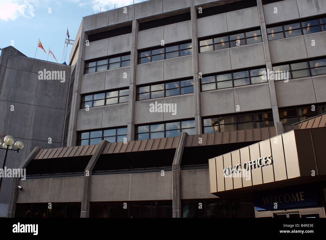 Civic offices Woking Borough Council Surrey Stock Photo - Alamy