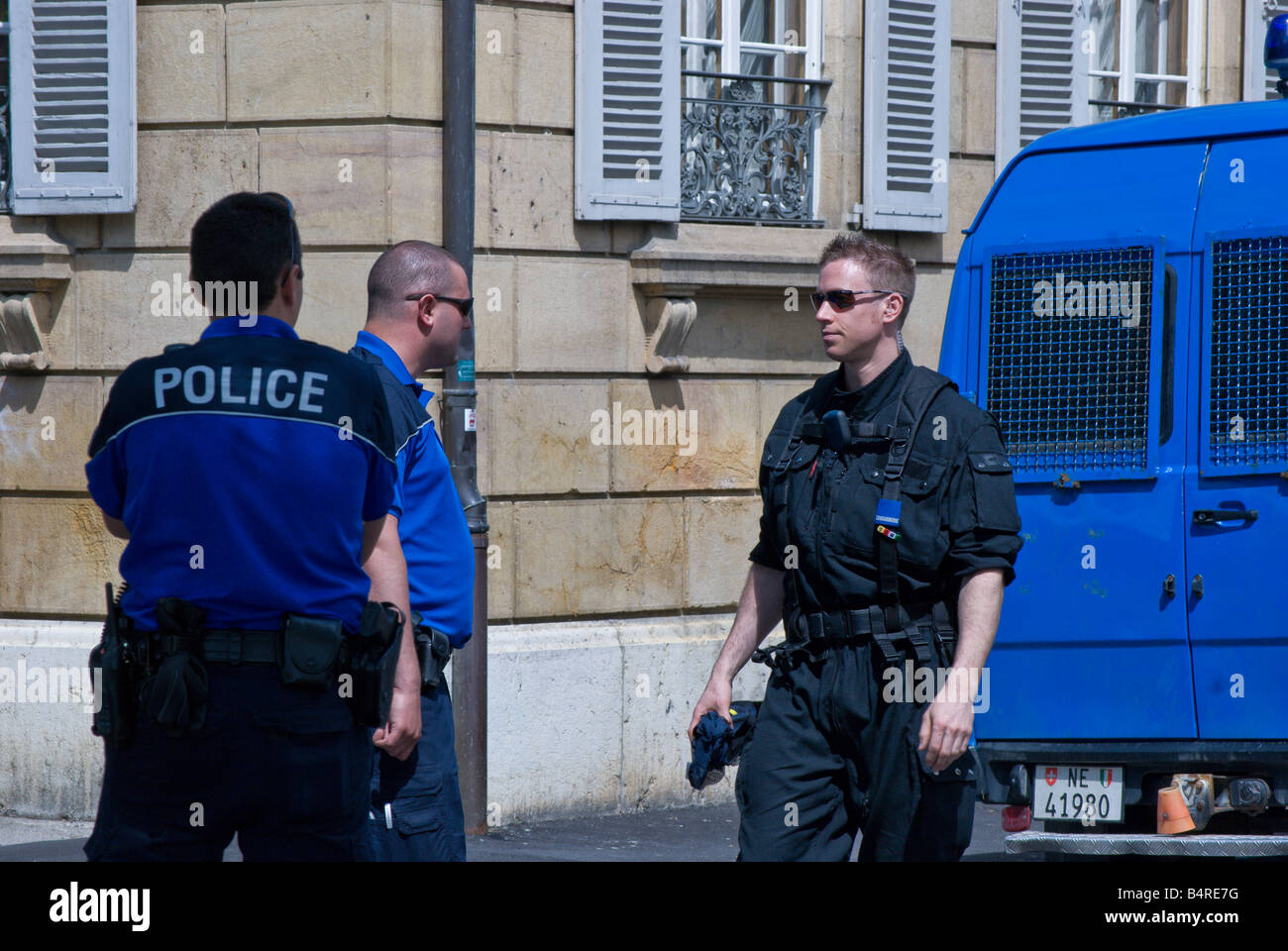 Switzerland police hi-res stock photography and images - Alamy