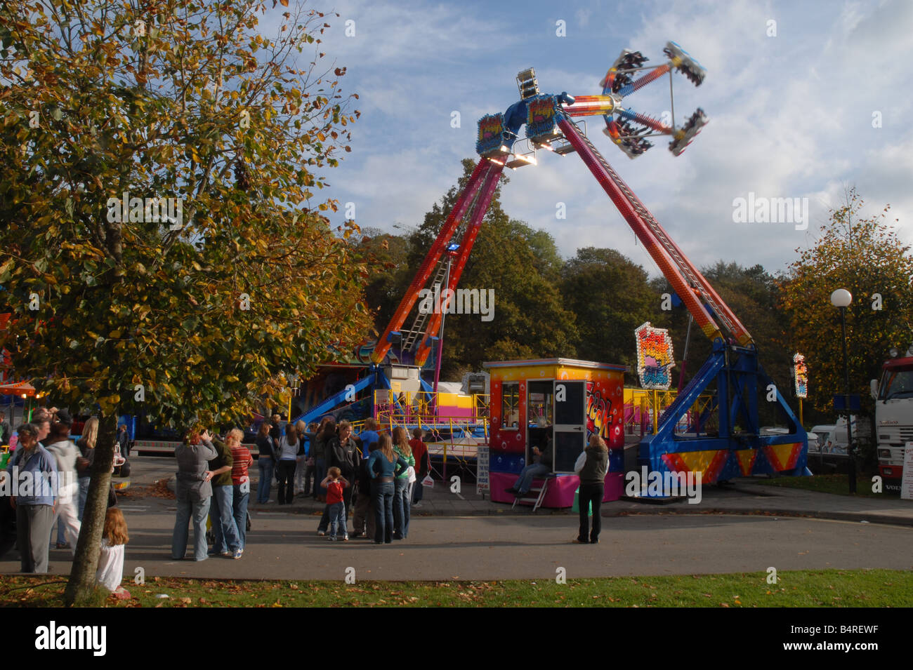 Goose fair rides hi-res stock photography and images - Alamy
