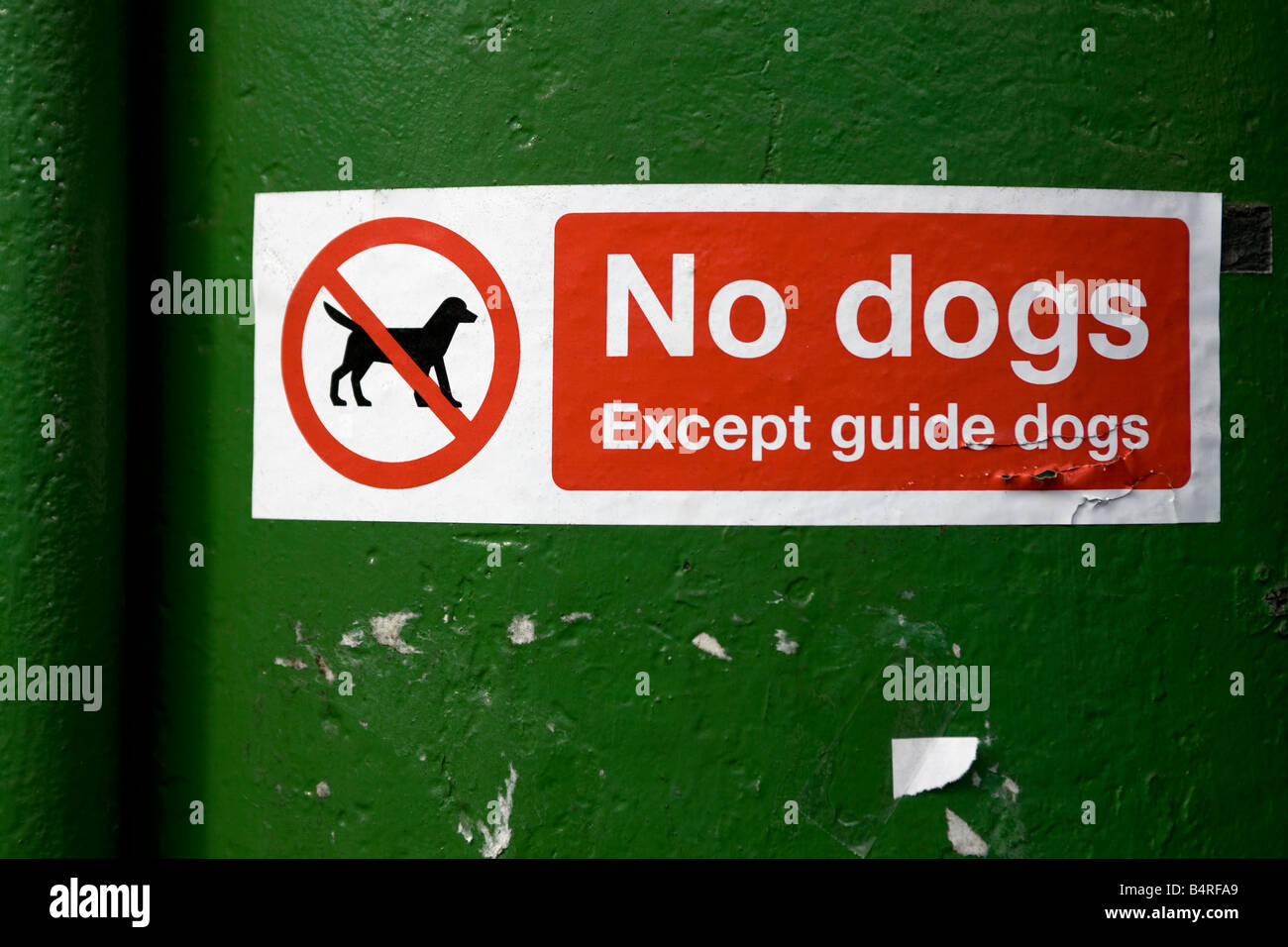 Guide dogs sign hi-res stock photography and images - Alamy