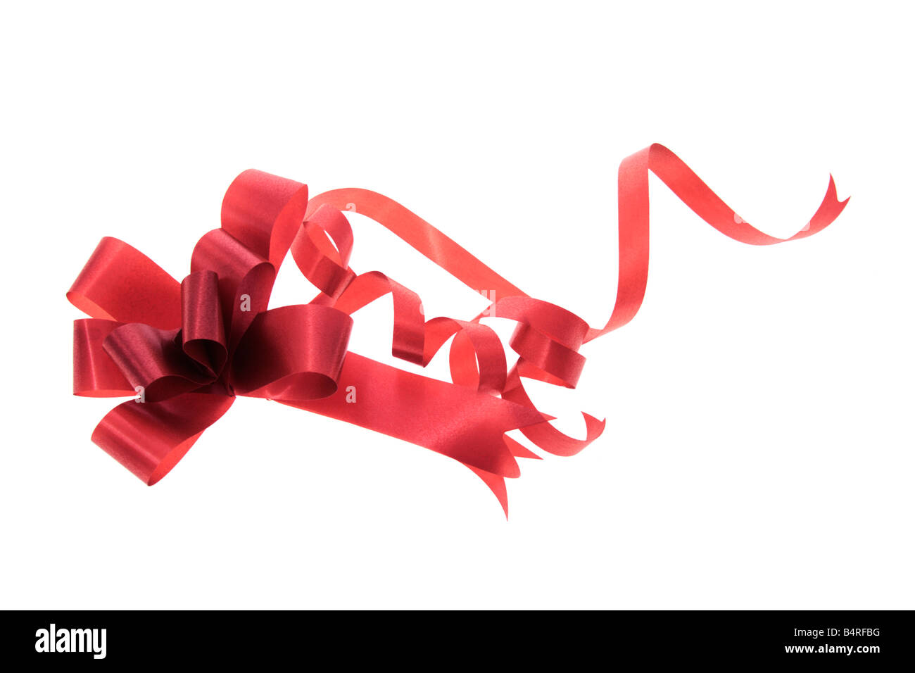 Gift bow out ribbon hi-res stock photography and images - Alamy