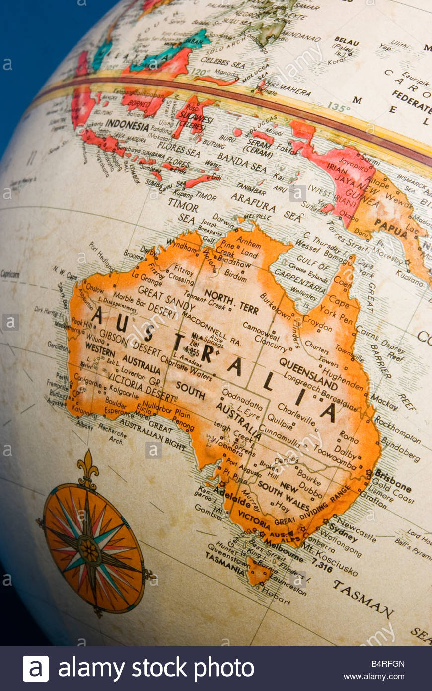 Southern Hemisphere Globe High Resolution Stock Photography and Images ...