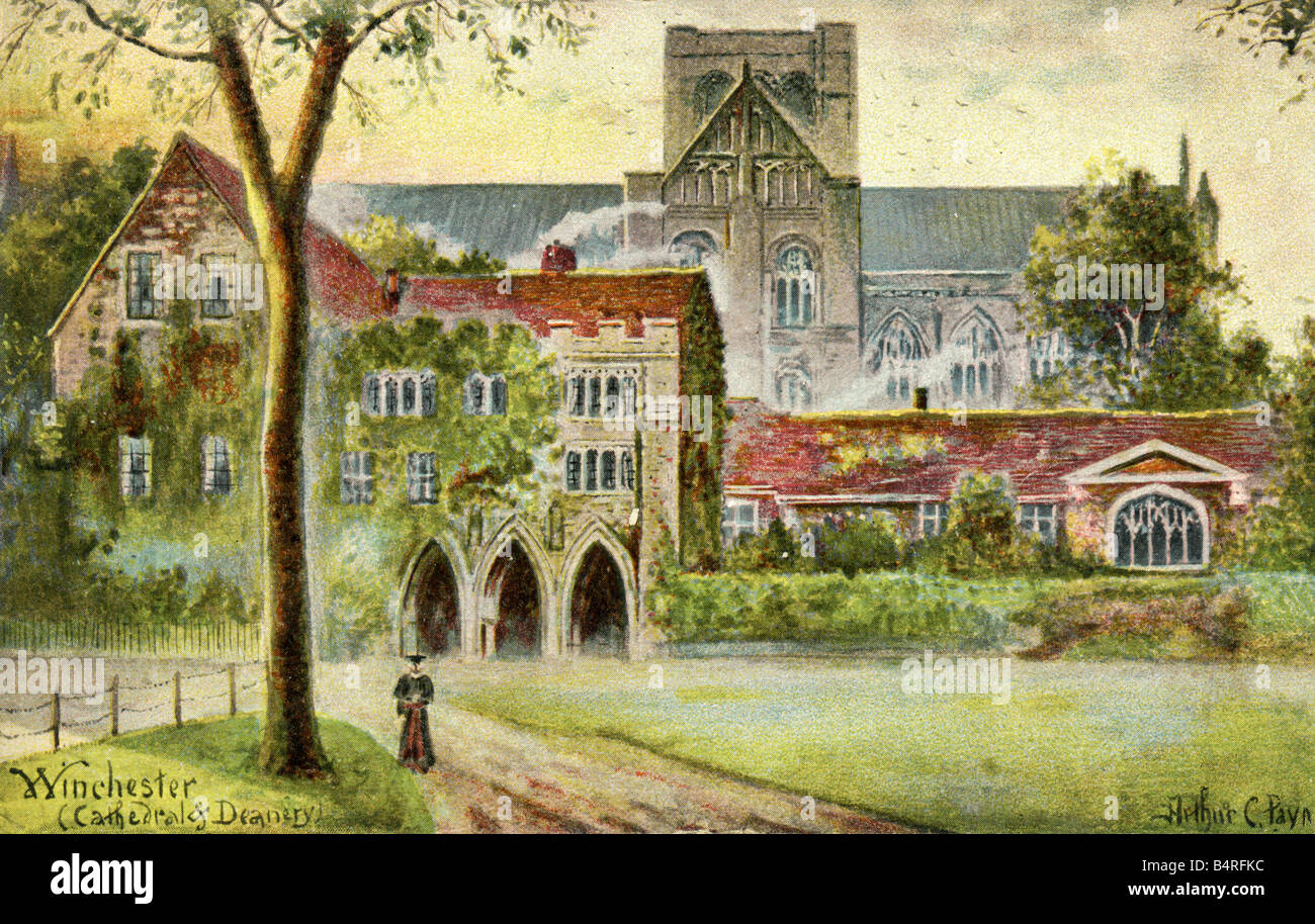Old topographical british picture postcard hi-res stock photography and ...