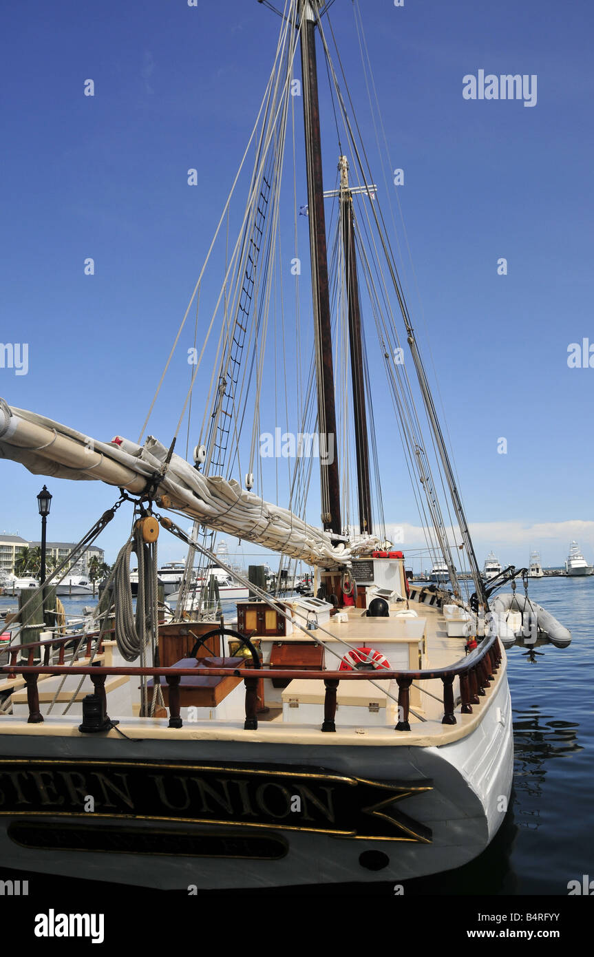sailboat at key west florida Stock Photo - Alamy