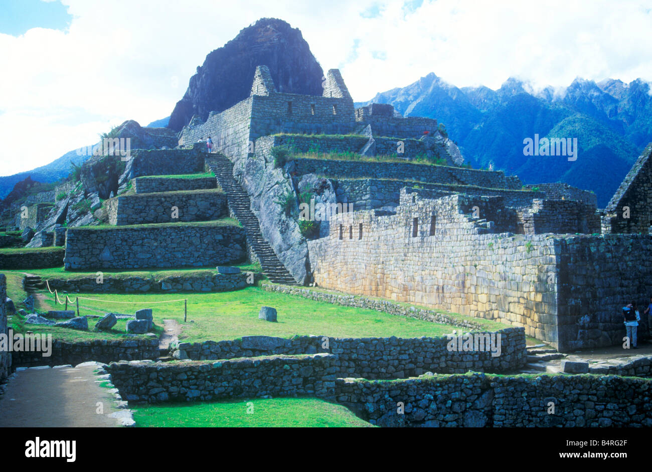 the Inca Ruins of Machu Picchu in Peru Stock Photo - Alamy