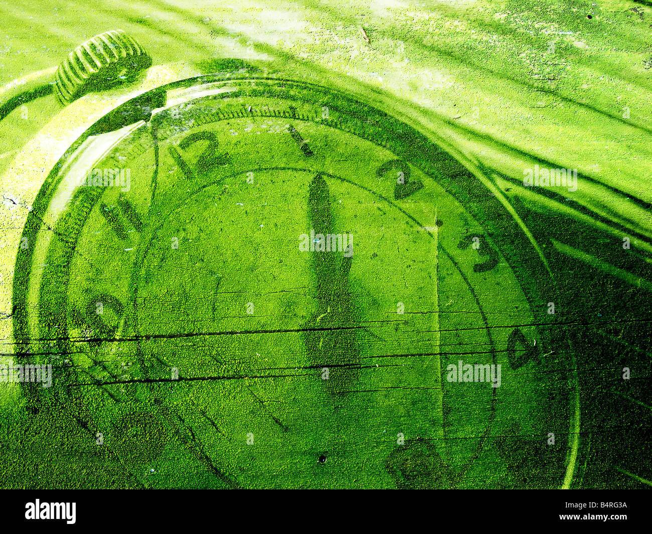 time for green concept Stock Photo - Alamy