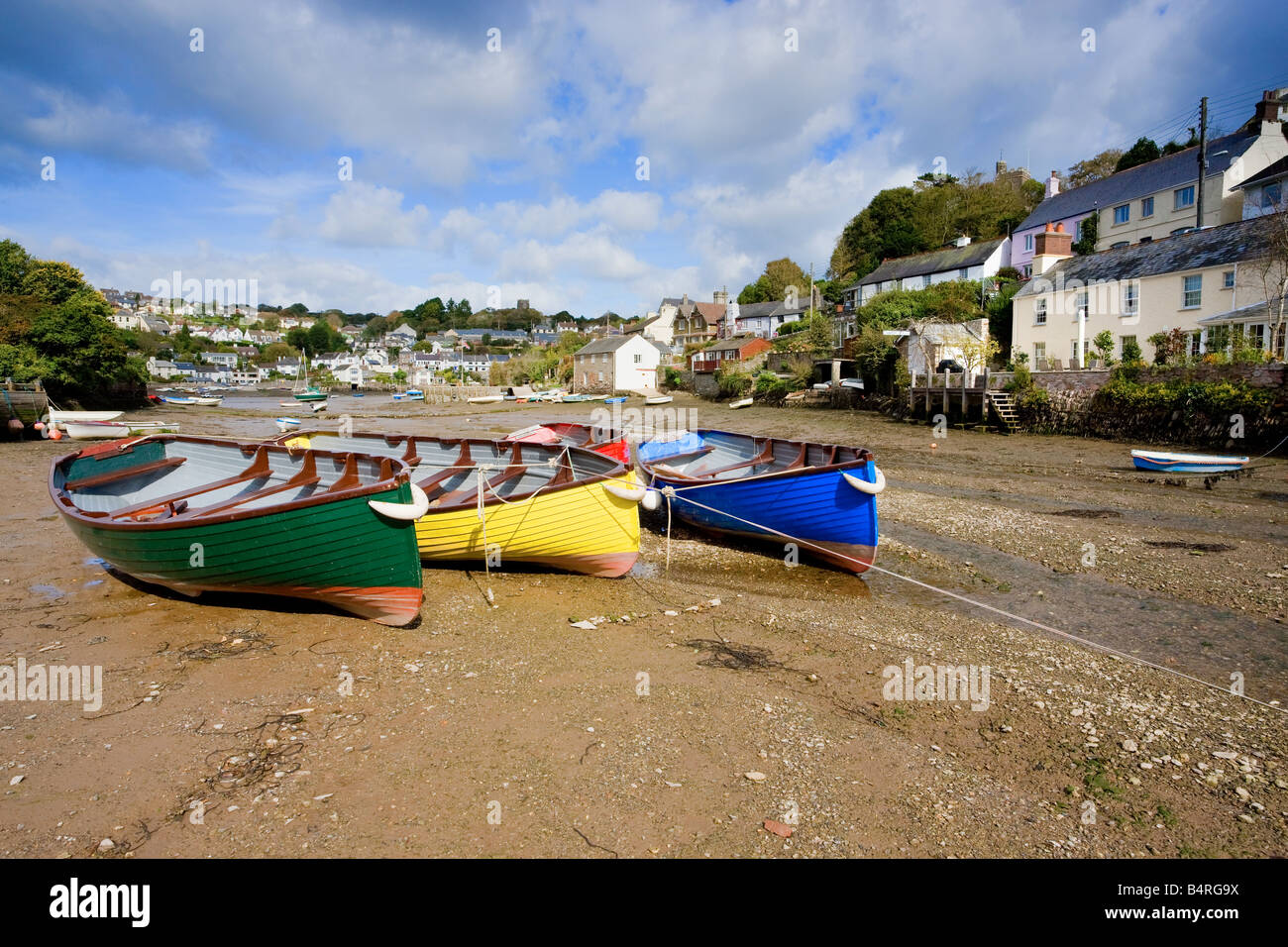 Noss Mayo, on the "South Devon Coast" UK Stock Photo - Alamy