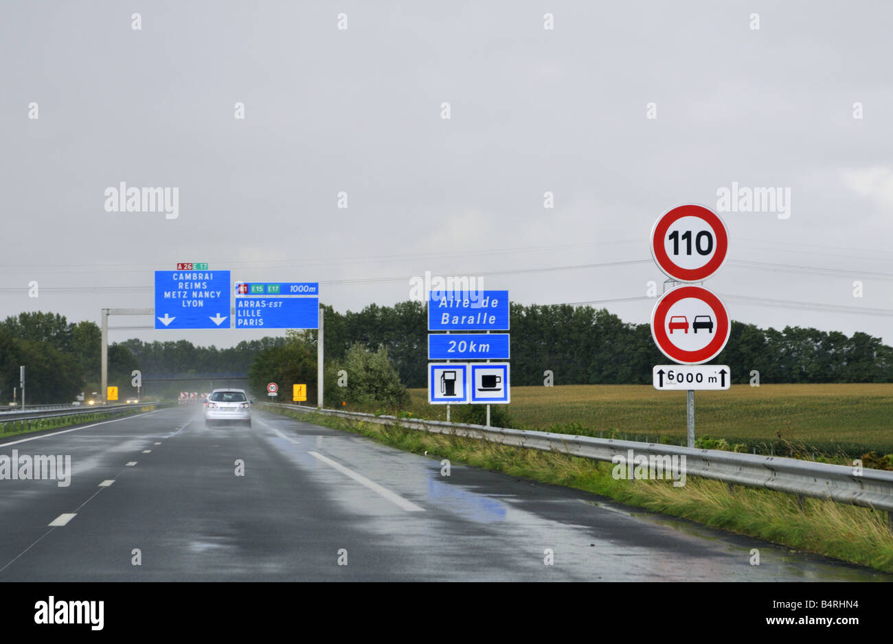 french-a26-motorway-signs-for-directions-speed-limits-and-rest-area