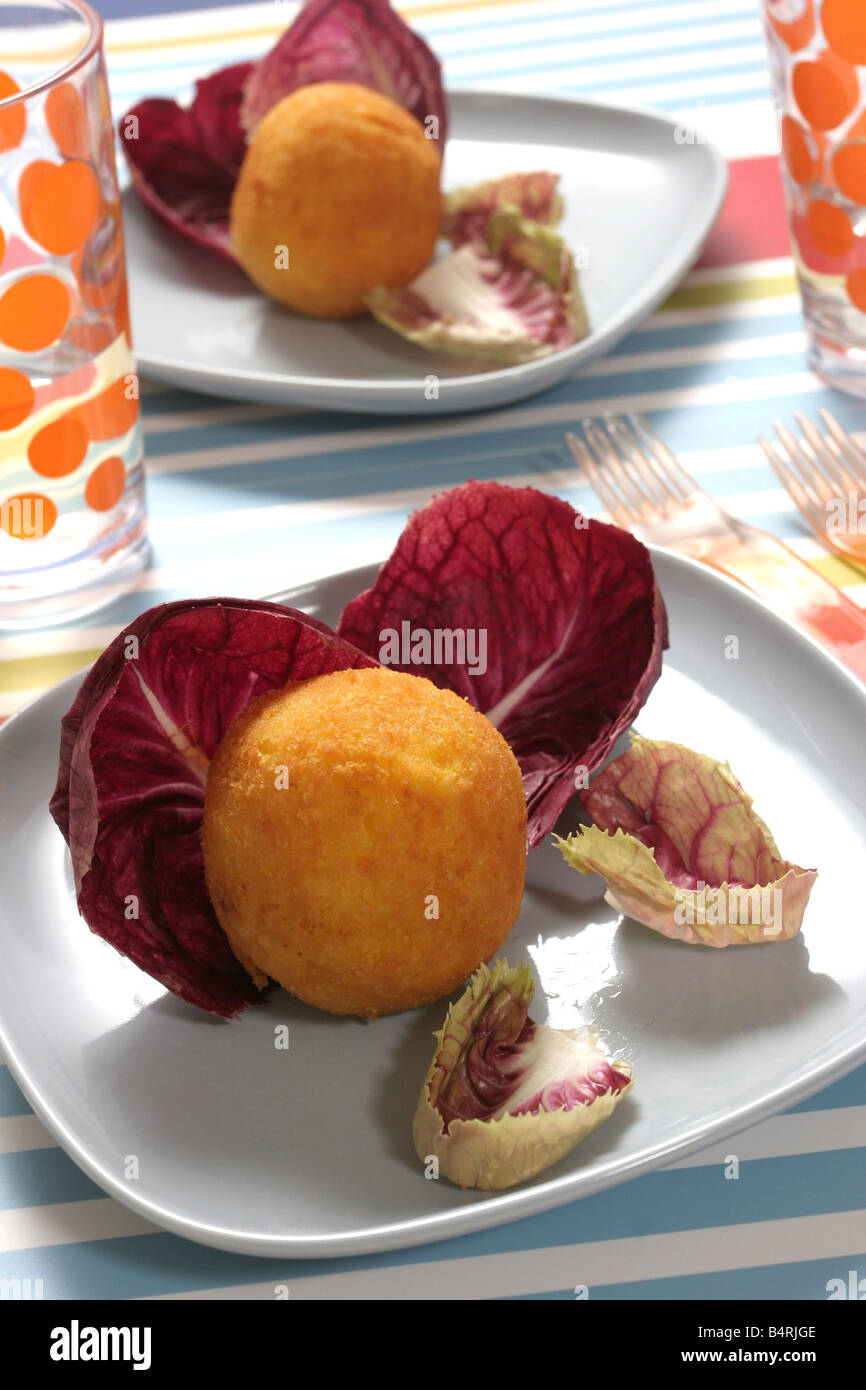Arancini typical Sicilian croquettes, Italy Stock Photo - Alamy