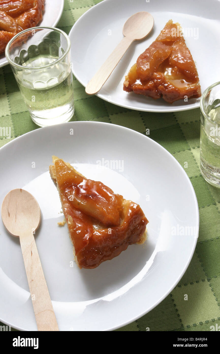 Tarte tatin apple cake, Italy Stock Photo - Alamy