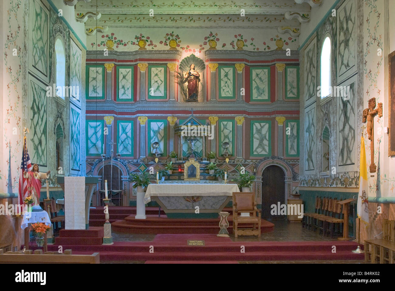 Interior church mission santa ines High Resolution Stock Photography ...