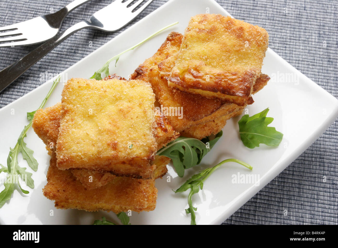 Egg's croquettes Italy Stock Photo - Alamy